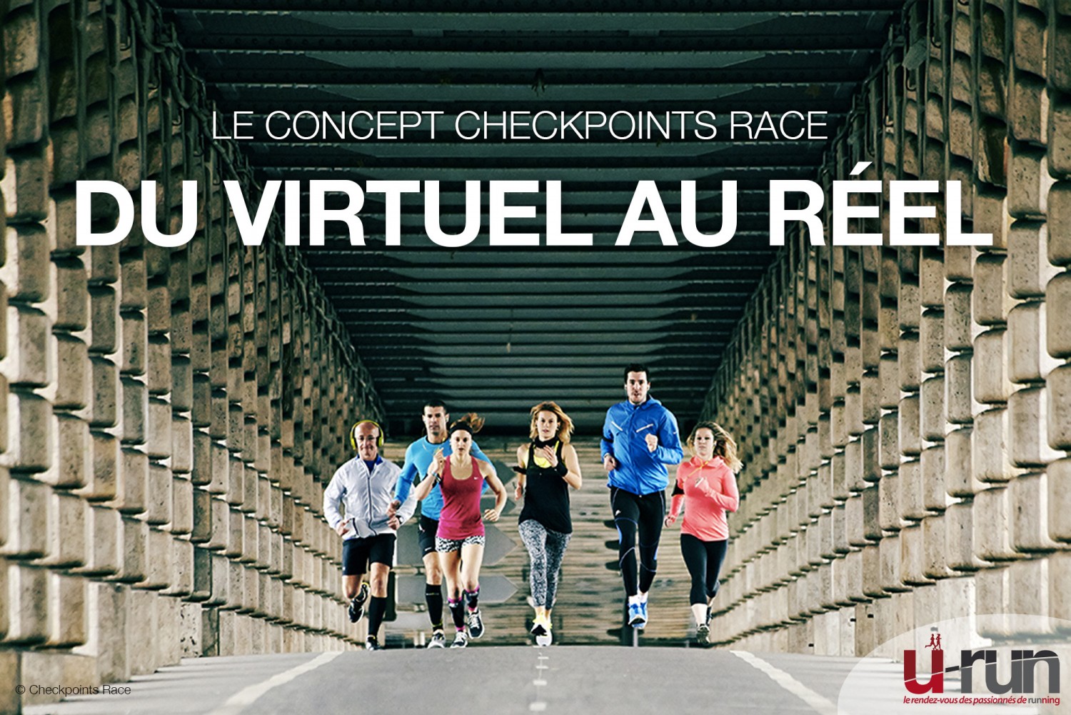 Checkpoints Race, du virtuel au réel - U Run