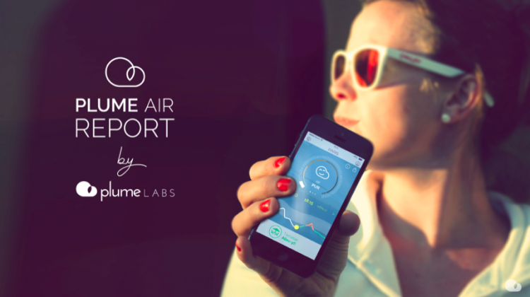 Plume Labs lance le « Plume Air Report », la météo de la pollution sur ...