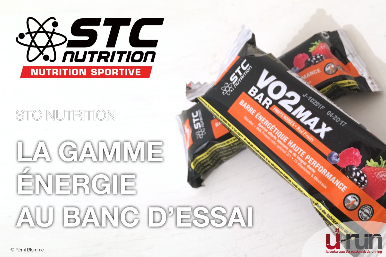 Test diététique sportive : La marque STC Nutrition en test ! - U Run