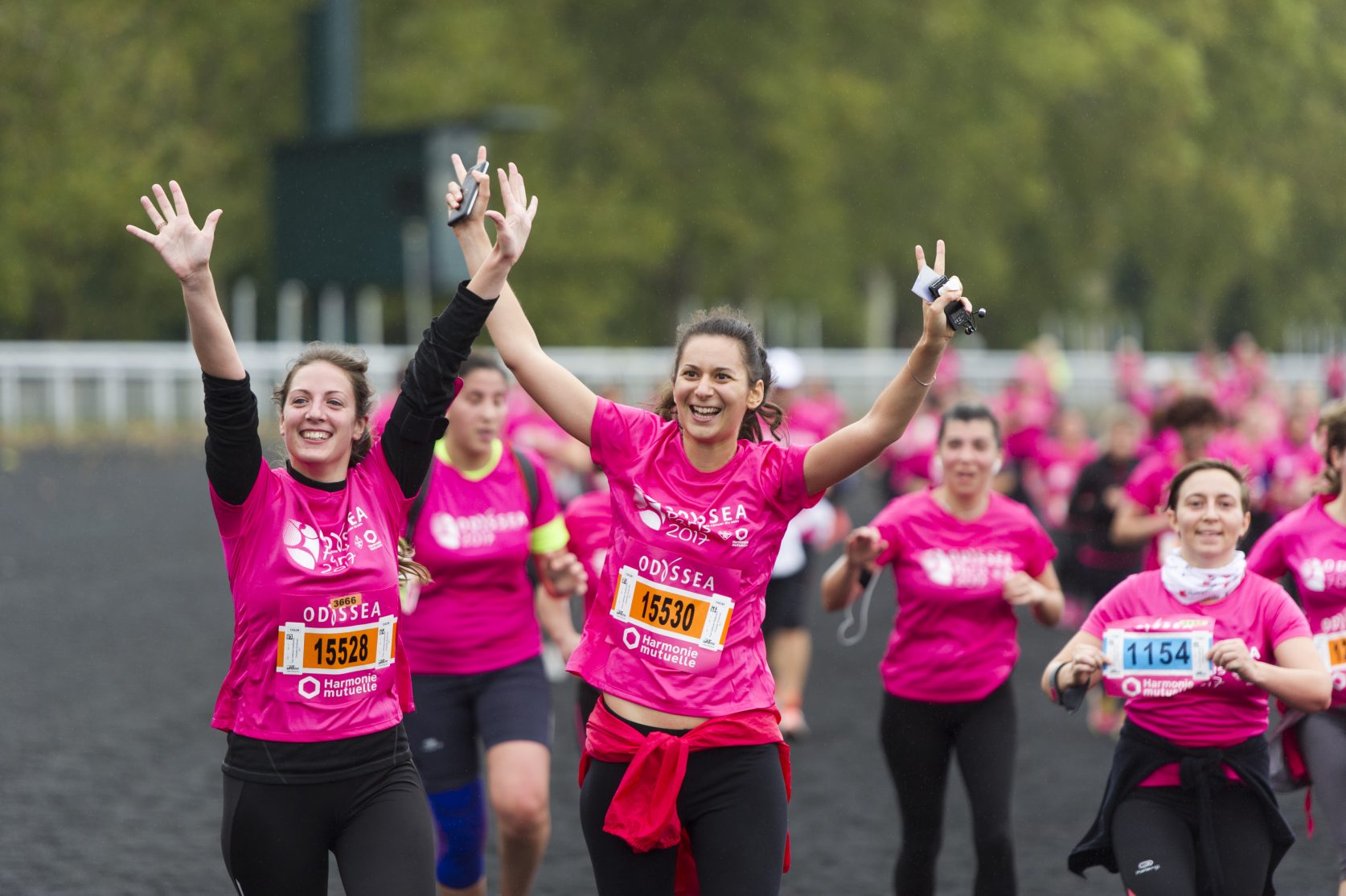 37 000 coureurs sur la course ODYSSÉA PARIS 2017 - U Run